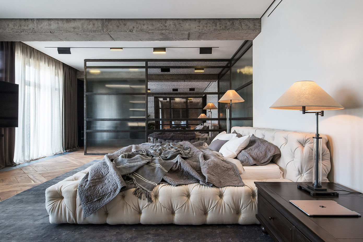 027-rustic-style-apartment-ydezeen-architects | HomeAdore