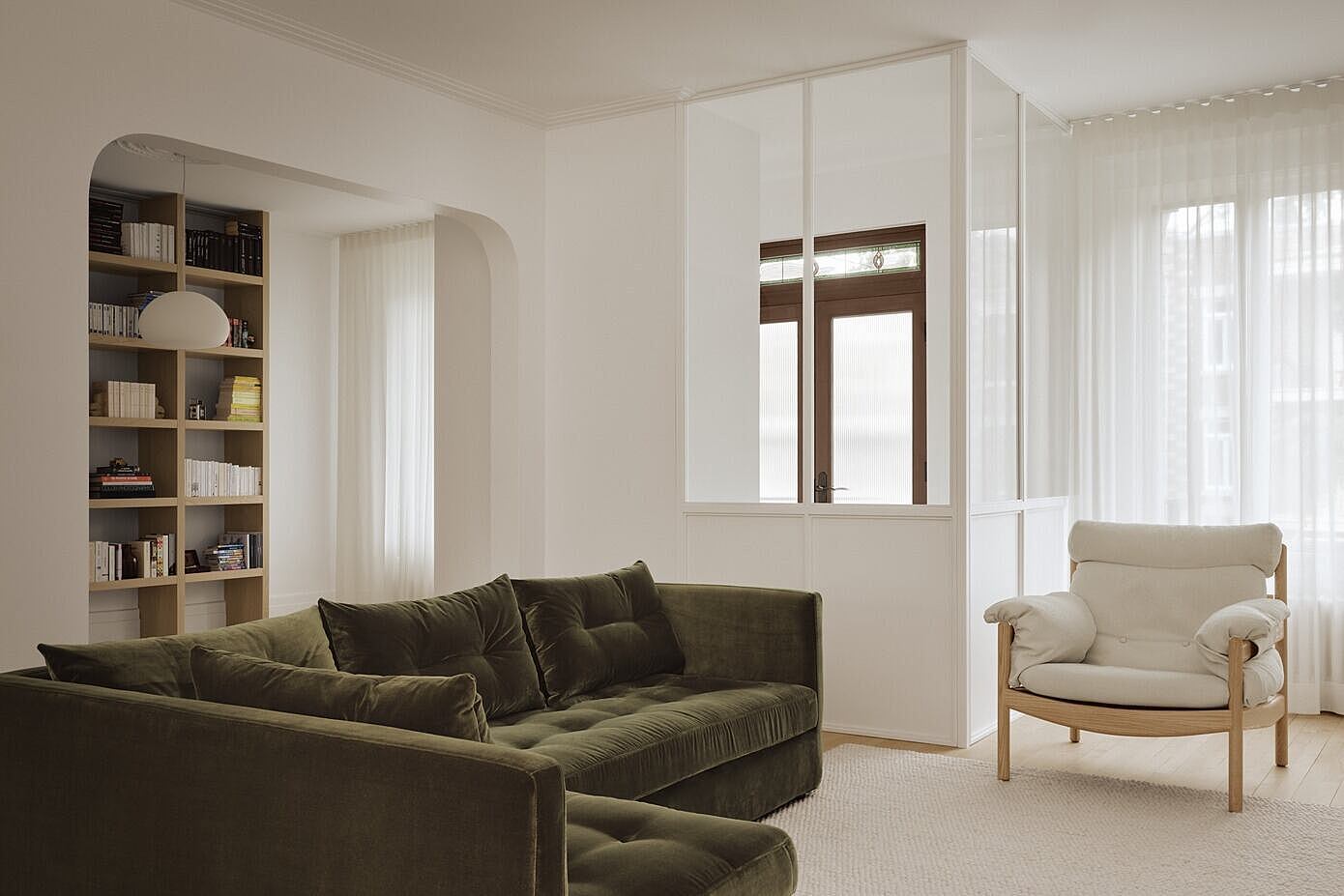 Louis-Hébert Residence: A Tale of Timeless Style in Rosemont | HomeAdore