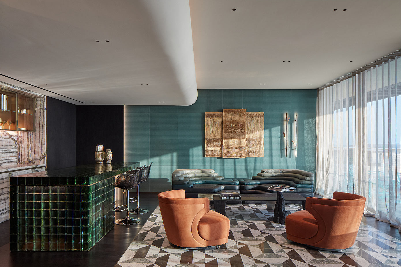 Eclettico Apartment Blends Italian Elegance and Eclectic Design | HomeAdore