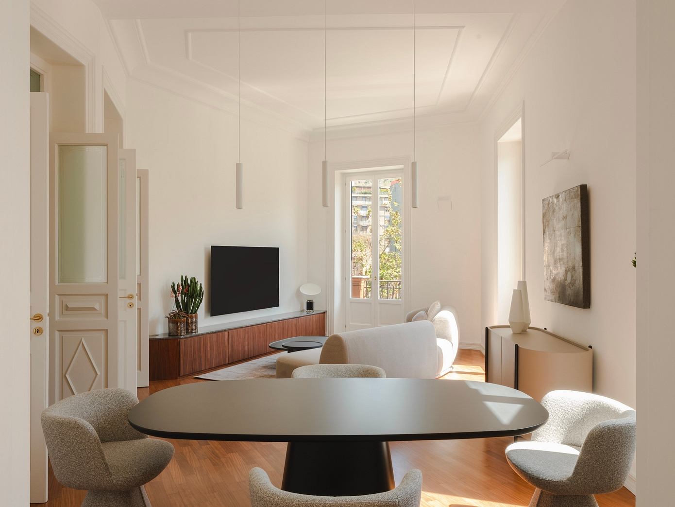 Inside Palazzo Rosso by La Leta Architettura | HomeAdore