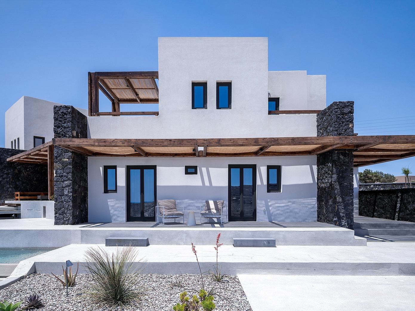 Magma White Santorini by KKMK Architects | HomeAdore